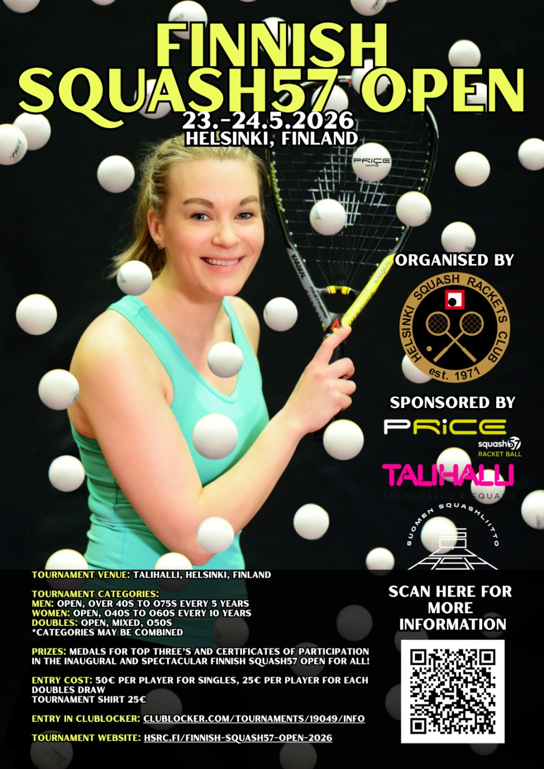 Helsinki Squash Rackets Club – Squashia parhaassa seurassa